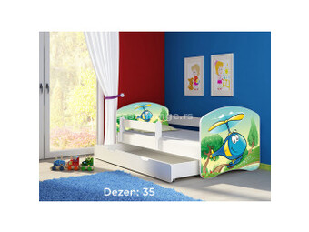 ACMA II deciji krevet 140 x 70F + GRATIS DUSEK dezen 35