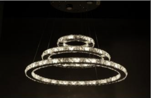 BB- LUSTER, LED, VESTA 71, 100W-3000-6500K, KRISTAL, 50.016