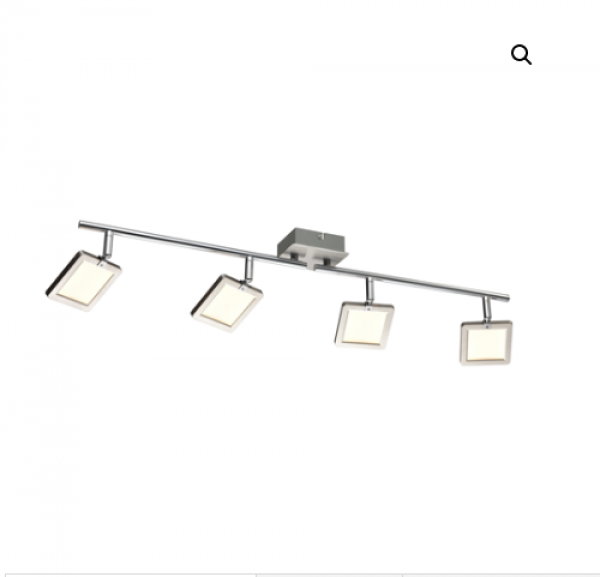 ESTO- LAMPA, LED, NADGRADNA, PIXO SPOT, 780X90X180, 4X4W-3000K, 762090-4