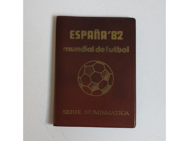 kovanice ESPANA 82 Mundial de Futbol serie numismatica