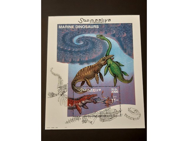 Dinosaurusi - Somalija 2000. ** Blok