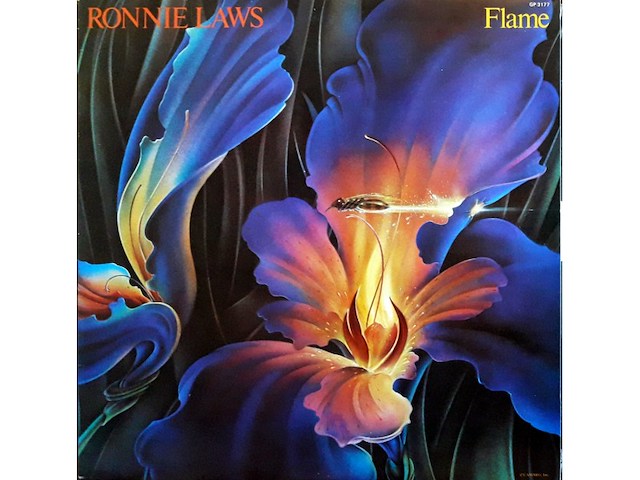 LP: RONNIE LAWS - FLAME (PROMO JAPAN PRESS)