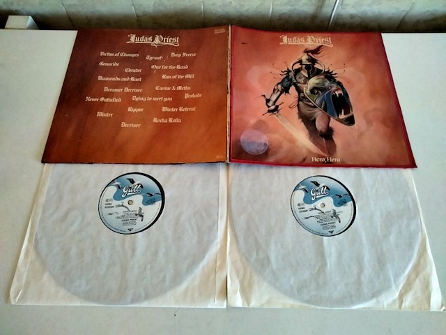 JUDAS PRIEST Hero, Hero 2LP MINT