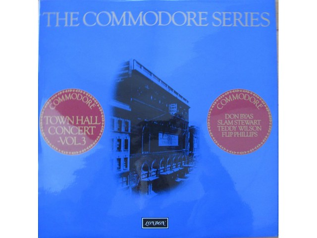 Don Byas,Slam Stewart,Teddy Wilson, -  Town Hall Concer