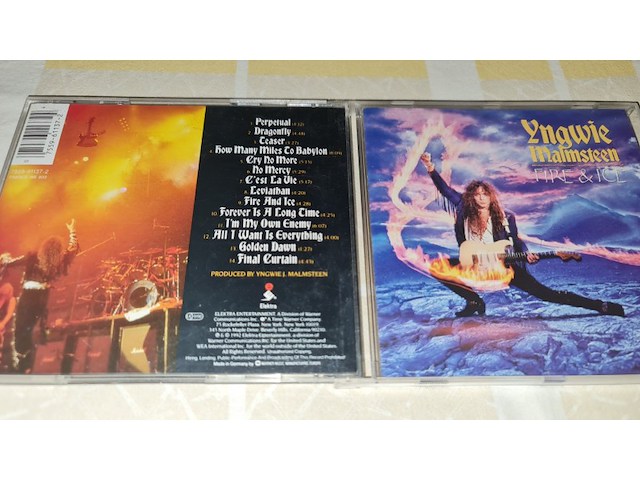 Yngwie Malmsteen - Fire &; ice , ORIGINAL