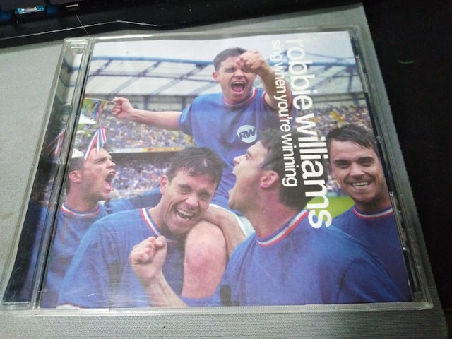 Robbie Williams ‎– Sing When You`re Winning CD