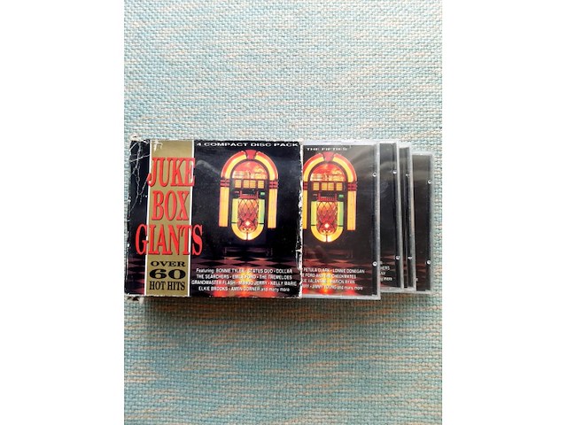 Juke box giants 4 x CD