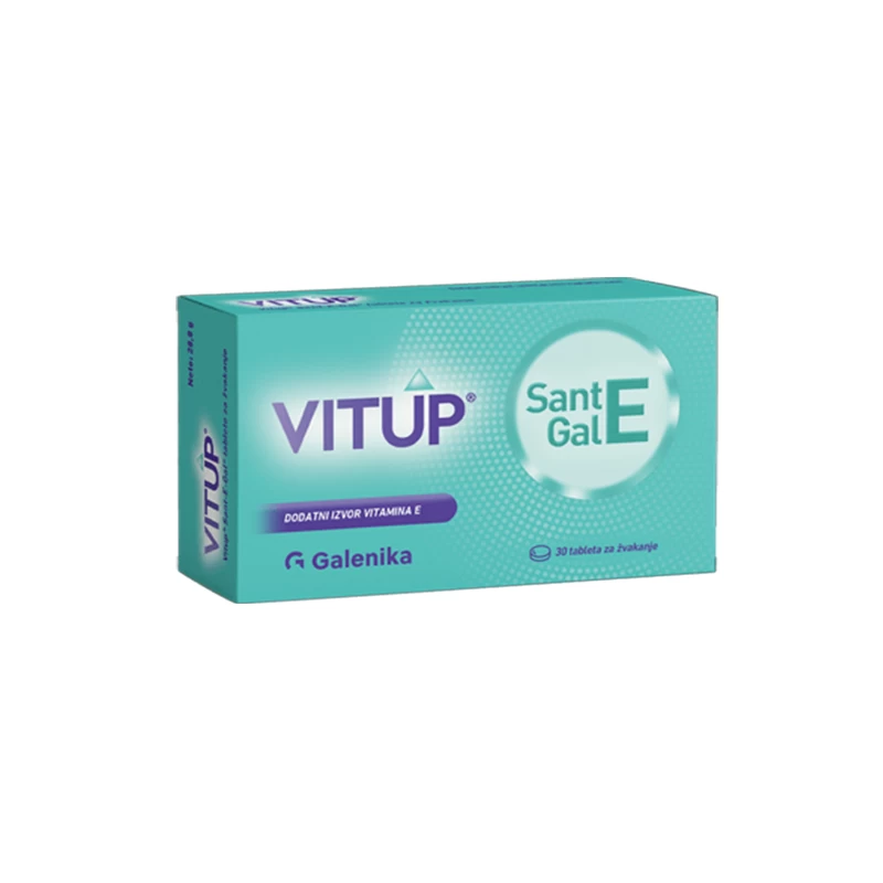 SANT E GAL Vitamin E 30 tableta za žvakanje Galenika
