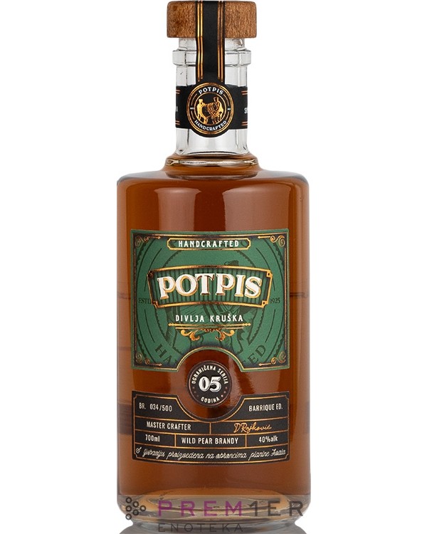 Potpis Rakija od Divlje Kruške 0.70l