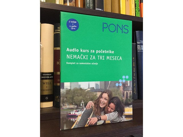 PONS Nemački za tri meseca (NOVO) audio kurs i knjige