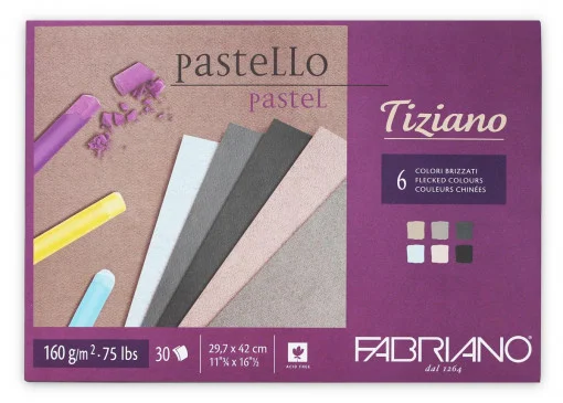 Blok Tiziano Pastello 42x29,7cm 160g 30L Fabriano 46029742 6boja