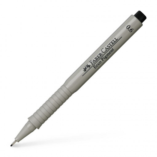 Faber Castell Ecco Pigment Fineliner 0.6 mm black