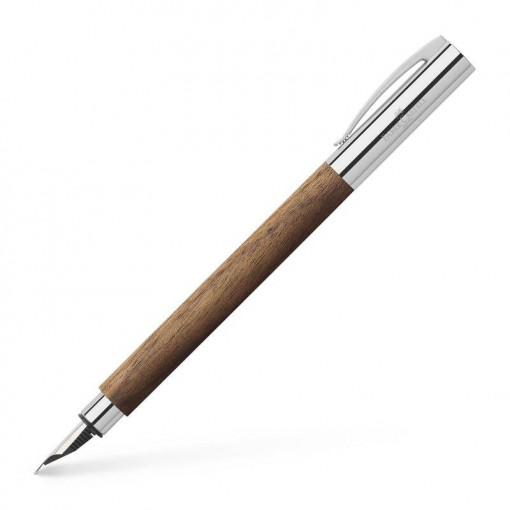 Faber Castell naliv pero AMBITION walnut wood F