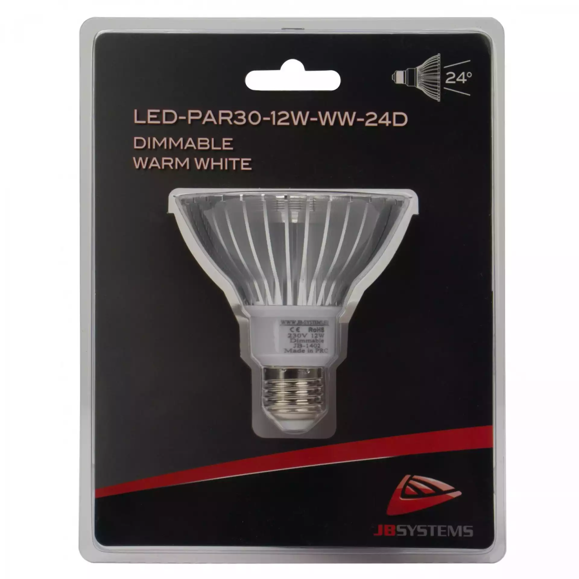 JBSYSTEMS LED-PAR30-12W-WW-24D