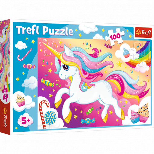 Trefl Puzzle Beautiful unicorn 100 delova