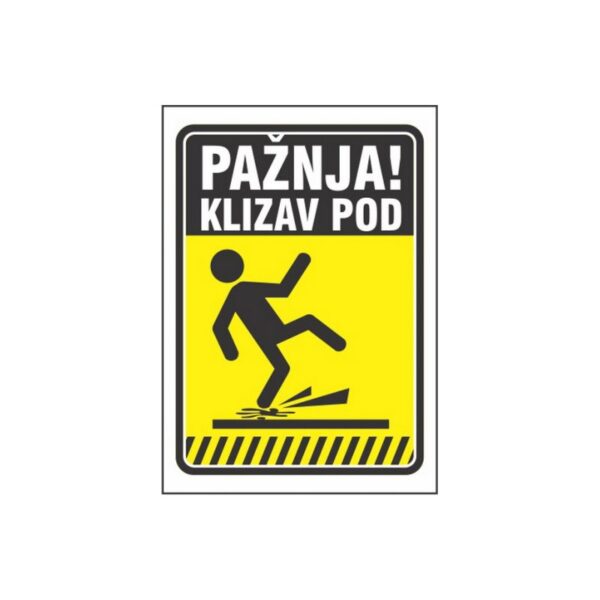 Nalepnica klizav pod A7