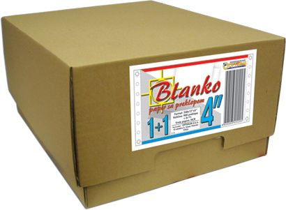 Tabulir blanko 120×12″x4″ 1+1 za menjačnicu OPTIMUM