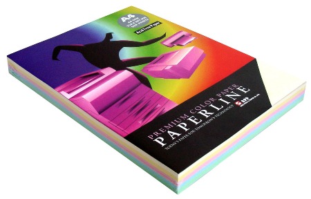 Papir PAPERLINE Mix pastel 80g A4