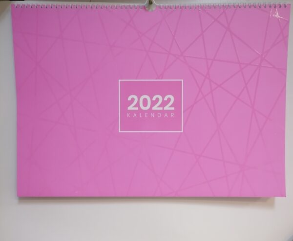 Zidni kalendar- planer za 2022.