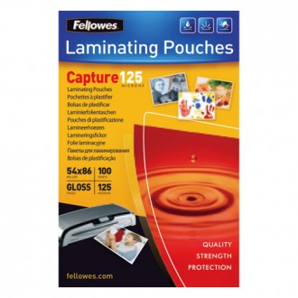 FOLIJA ZA LAMINACIJU FELLOWES 54MM X 86 MM 125MIC