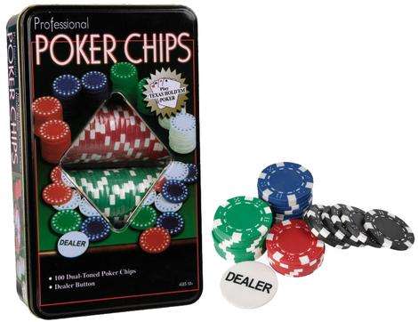 Poker set u metalnoj kutiji