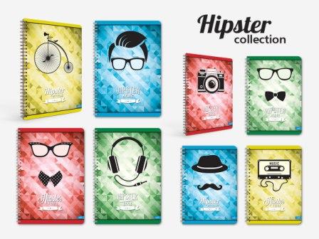 SVESKA A4 SPIRALA HIPSTER STYLE LASTVA