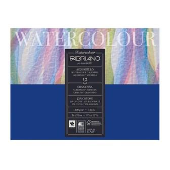 BLOK ZA SLIKANJE FABRIANO WATERCOLOR 24×32 300GR 20L