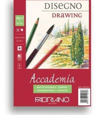 Blok Fabriano Accademia Disegno 14.8 x 21cm 30L 200g