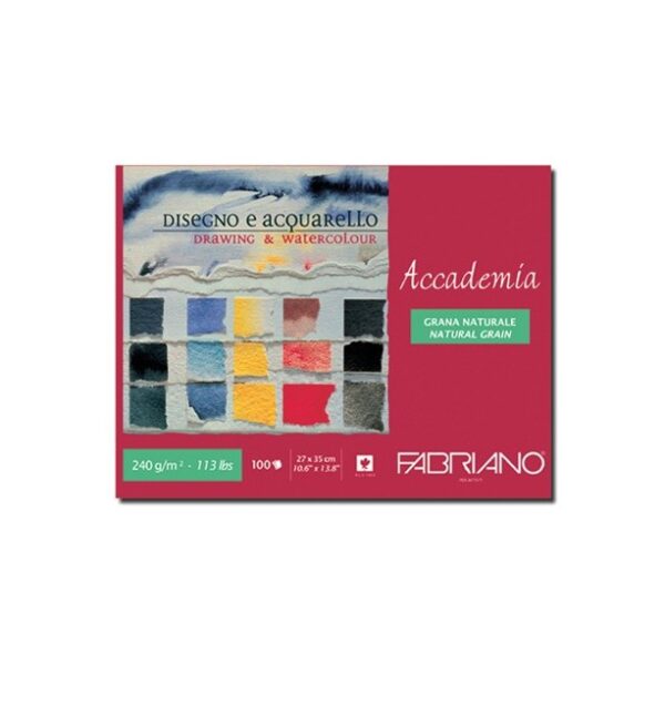 Papir za slikanje 240gr 27×35 Fabriano Accademia