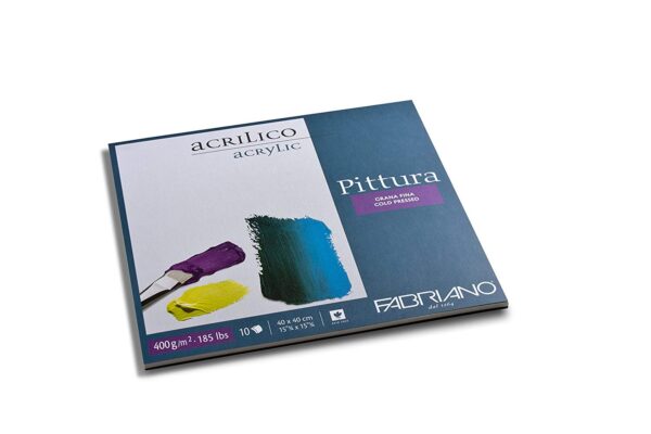 Blok Fabriano Acrilico Pittura 40x40cm 10 l 400g