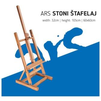 Štafelaj stoni 32X105cm/60X60cm