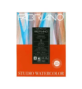 Blok Fabriano Watercolor 300g, 12l, 28×35.6cm
