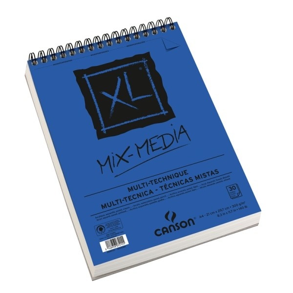 Blok za slikanje CANSON Mix-media A4 30l 300g