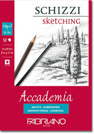 Blok za skiciranje FABRIANO Accademia 29.7x42cm 120g 50l