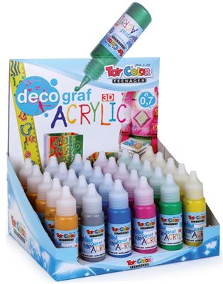 Akrilna boja deco graf TOY COLOR 25ml