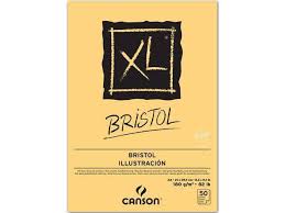 BLOK CANSON BRISTOL XL 29,7X42CM 180G 50L