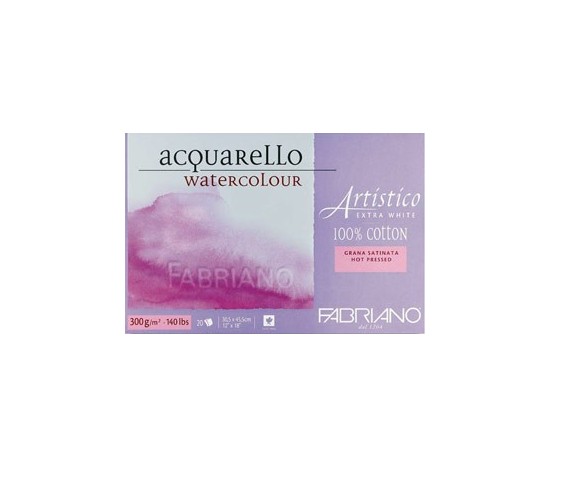 Blok FABRIANO Artistico aquarello 23 x 30,5 cm 20L 300g