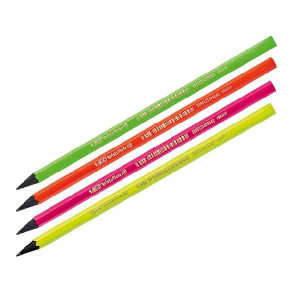 Grafitna olovka BIC Evolution fluo B12