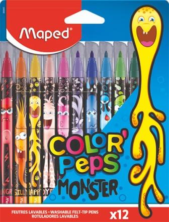 Flomasteri Maped Monster 1/12