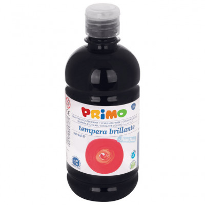 Tempera Brillante 500ml Primo crna