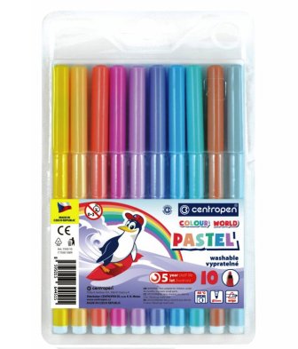 Flomasteri pastelni Centropen 1/10