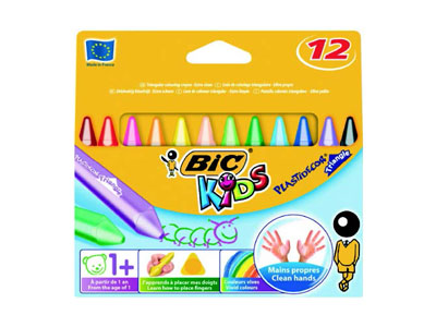 Voštane boje BIC 1/12 Triangle