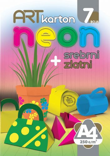 Art karton neon Optimum