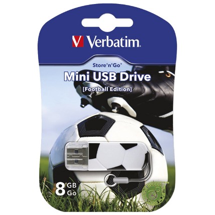 USB flash drive 8GB Football Verbatim