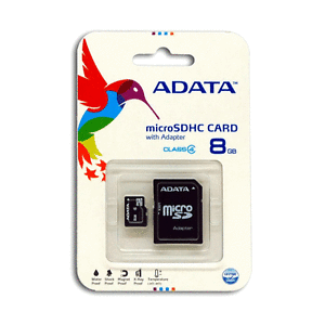 Mikro SDHC memorijska kartica 8GB ADATA