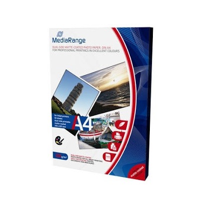 Fotopapir A4 200g mat dvostrani MediaRange