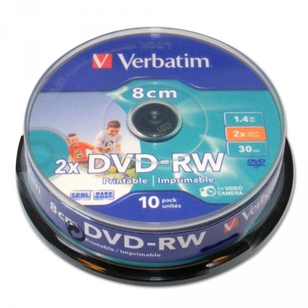 DVD-RW Verbatim 8cm za kameru