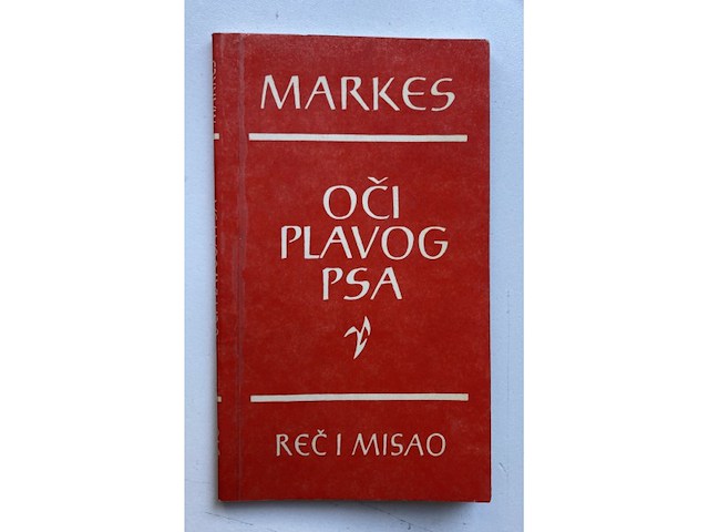 Markes - Oči plavog psa