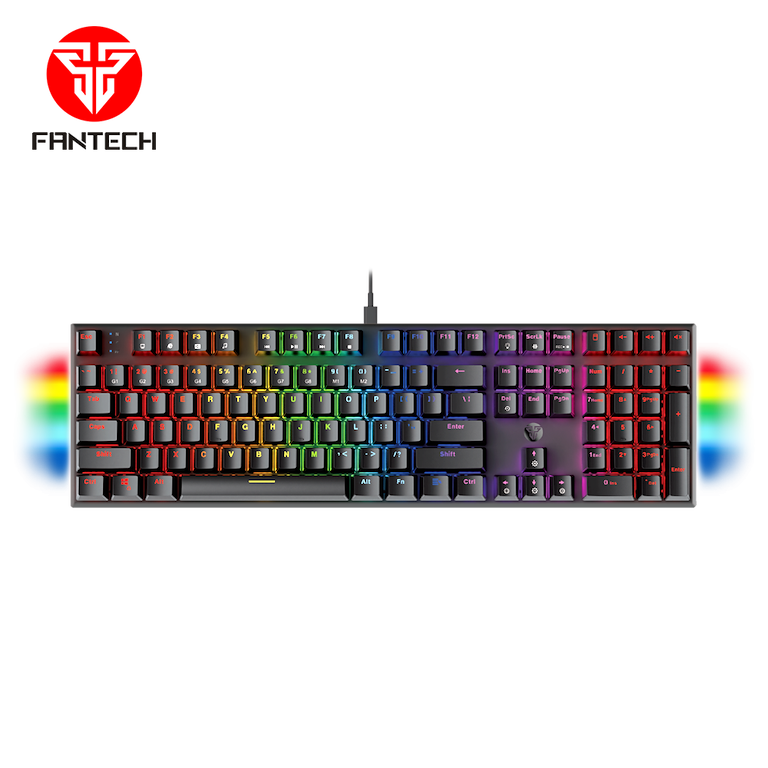 Tastatura Mehanicka Gaming Fantech MK855 RGB Maxfit 108 crna (Blue switch)