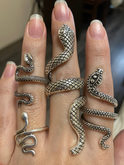   Set prstenja zmija